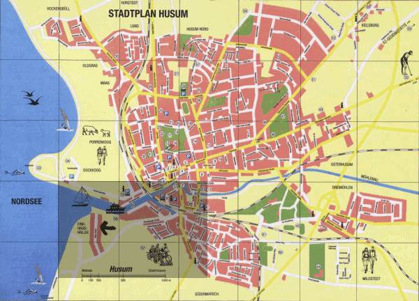 Urlaub in Husum am Weltnaturerbe Wattenmeer - Anfahrtsbeschreibung